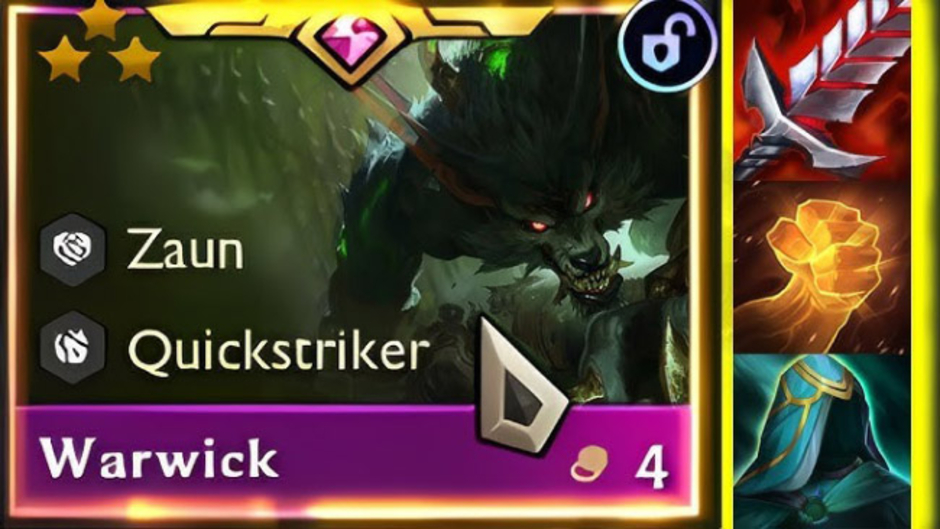 **"Hướng Dẫn Chi Tiết Sử Dụng Warwick Carry Trong ĐTCL 16.2 Để Chiến ...