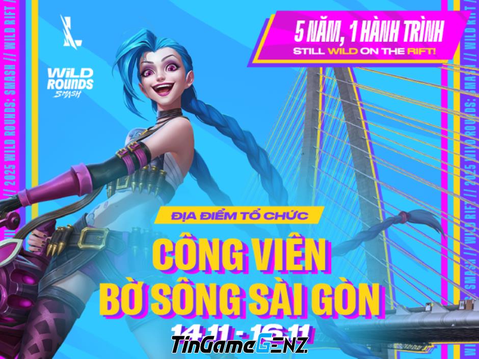 **"Khám Phá Wild Rounds: Smash 2025 do Riot Games Tổ Chức Tại Công Viên ...