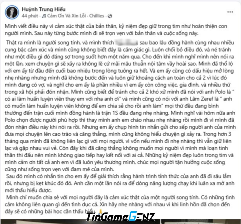 "HLV Titan: Những Chia Sẻ Gây Chấn Động Trong Ngành Game"