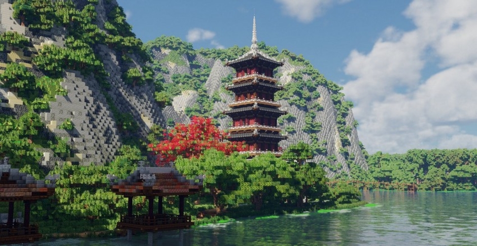 "Việt Nam Lập Kỷ Lục Trong Minecraft Nhờ MrBeast: Khám Phá Chùa Bái ...