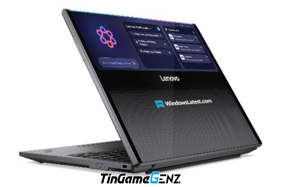 "Lenovo giới thiệu laptop cách tân với màn hình cuộn đa năng - Khám phá ...