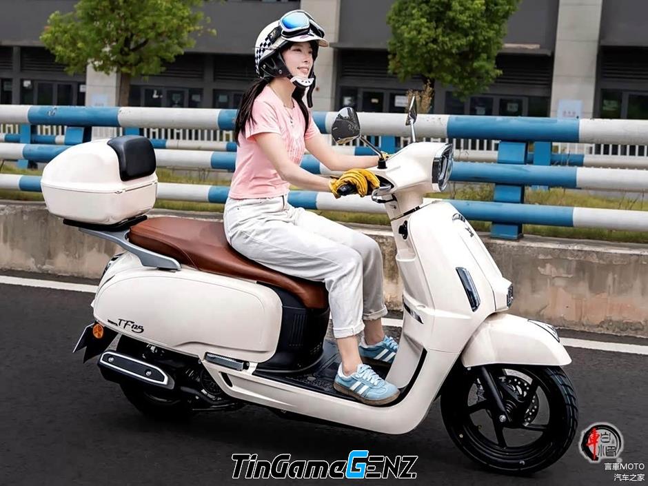 "Xe Ga Mới 125cc Giá 27 Triệu: Thiết Kế Sang Trọng Giống Vespa, Trang Bị Ưu Viết Hơn Honda Vision"