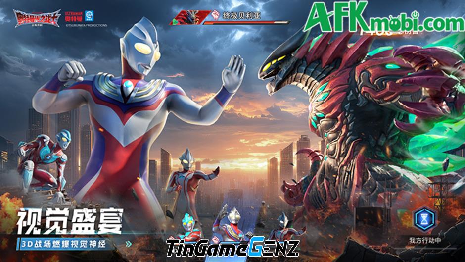 "Trải Nghiệm Siêu Nhân Điện Quang Trong Game Chiến Thuật Ultraman ...