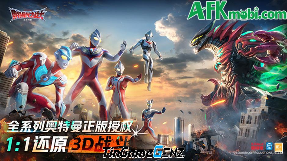 "Trải Nghiệm Siêu Nhân Điện Quang Trong Game Chiến Thuật Ultraman ...