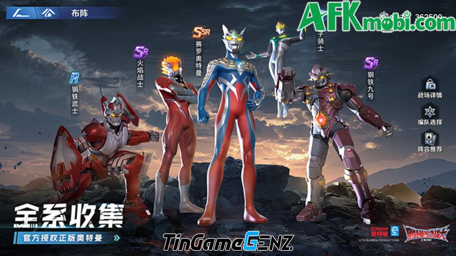 "Trải Nghiệm Siêu Nhân Điện Quang Trong Game Chiến Thuật Ultraman ...